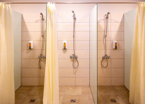 Design Open Communal Shower