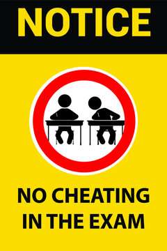 No Cheating On A Test