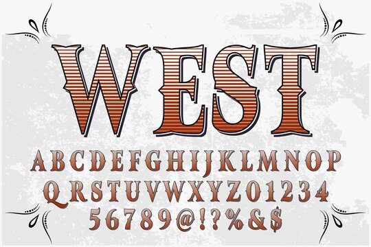 Western Letters And Numbers Images – Browse 2,581 Stock Photos, Vectors ...