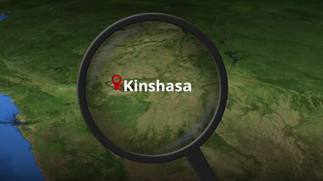 Kinshasa Map Images – Browse 2,585 Stock Photos, Vectors, and Video ...