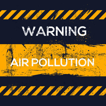 Stop Air Pollution Signs