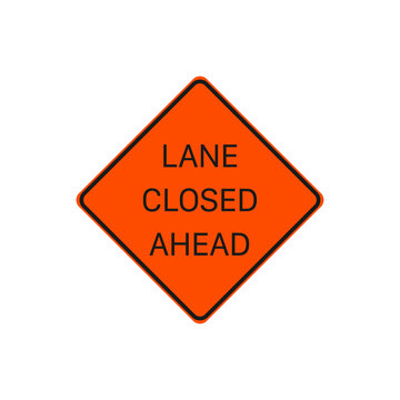 Lane Closed Sign Images – Browse 2,307 Stock Photos, Vectors, and Video ...