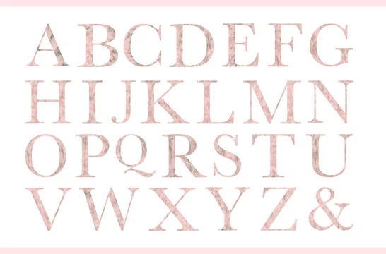 Tumblr Alphabet Letters