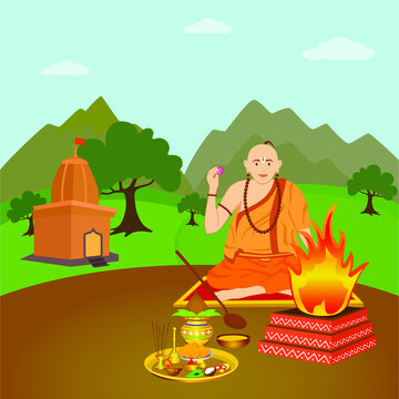 Havan Kund Clipart Free