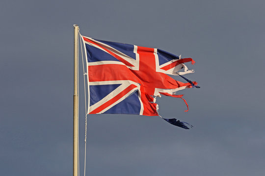 Ripped British Flag