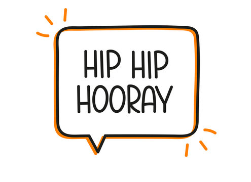 Hip Hip Hooray Clipart