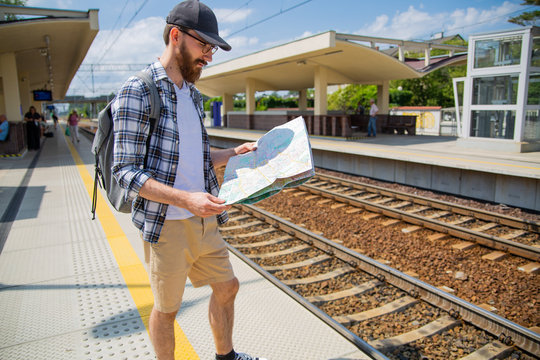 Traveller's Guide Map Design Images – Browse 297 Stock Photos, Vectors ...