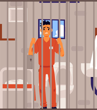 Behind Bars Cartoon Images – Browse 2,180 Stock Photos, Vectors, and ...