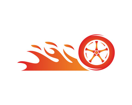 Hot Wheels Flame Logo