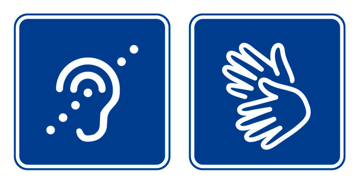 Deaf Symbol Images – Browse 24,796 Stock Photos, Vectors, and Video ...