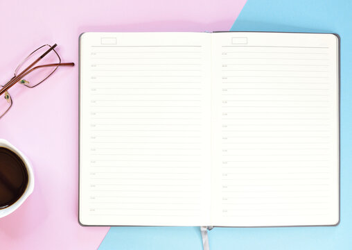 Blank Diary Page Background