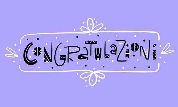 Congratulazioni Images – Browse 321 Stock Photos, Vectors, and Video ...