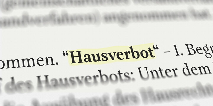 Hausverbot Images – Browse 42 Stock Photos, Vectors, and Video | Adobe ...