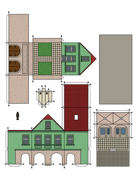 Paper Model Buildings Free Download
