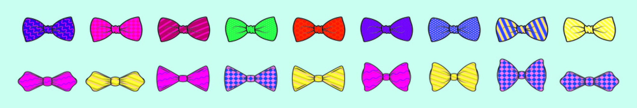 Bow Tie Border Clipart