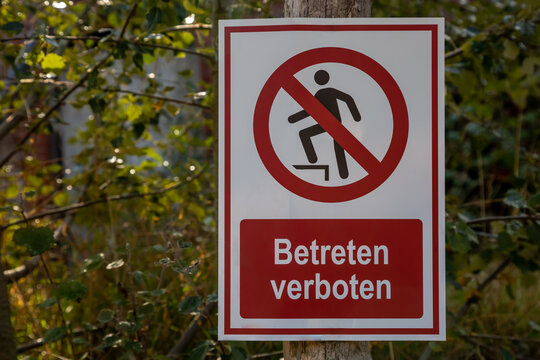 "Betreten Verboten" Images – Browse 1,494 Stock Photos, Vectors, and ...
