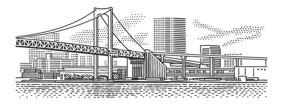 Architectural Drawings Of Bridges