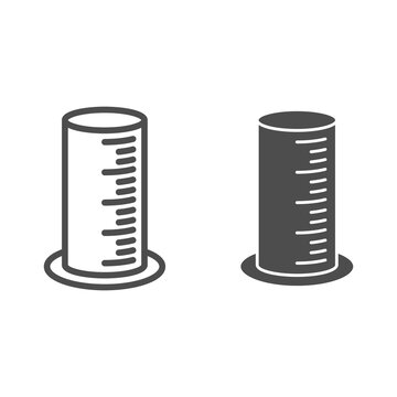 Measuring Cylinder Outline