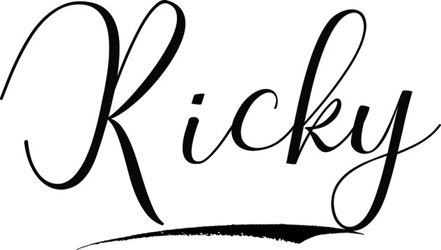 Ricky Name Wallpaper