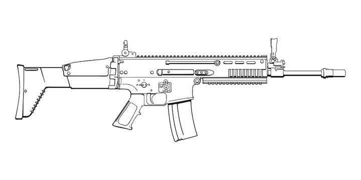 Rifle Outline