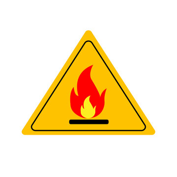 Fire Hazard Sign Png
