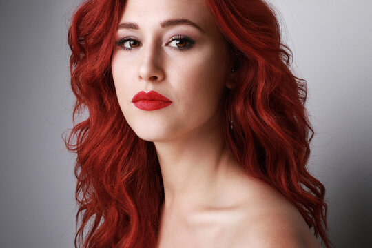 Female Red Head Headshot Images – Browse 6,558 Stock Photos, Vectors ...