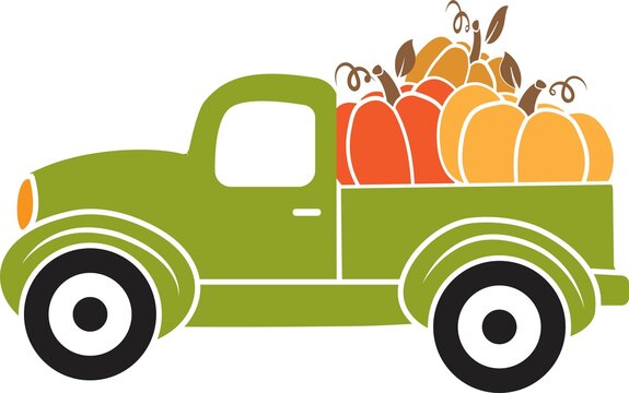 1,612 BEST Pumpkin Truck IMAGES, STOCK PHOTOS & VECTORS | Adobe Stock