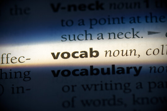 Imágenes de Vocab: descubre bancos de fotos, ilustraciones, vectores y ...
