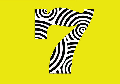 Optical Illusion Number Images – Browse 1,325 Stock Photos, Vectors ...