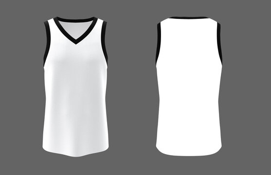 Keiner Zur ckspulen Finale White Basketball Jersey Template Schwanken 