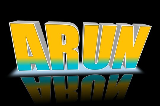 Arun Name 3d Wallpapers