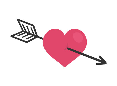 Arrow Through Heart Images – Browse 750 Stock Photos, Vectors, and ...
