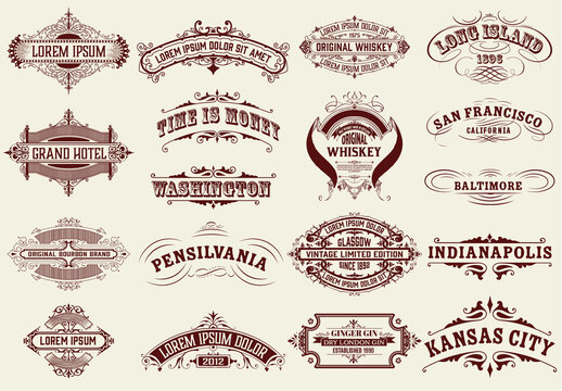 Vintage Lable Templates – Browse 732 Stock Photos, Vectors, and Video ...