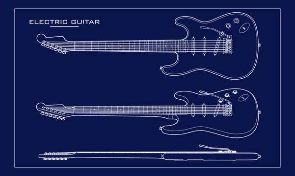Electric Guitar Drawing Images – Browse 7,754 Stock Photos, Vectors ...