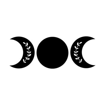 Clip Art Three Moons