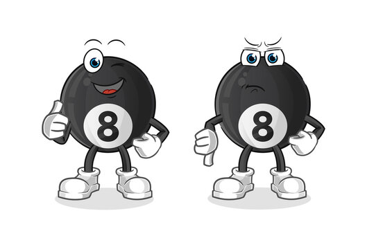 Eight Ball Cartoon