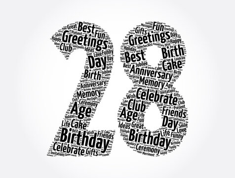 Happy-28Th-Birthday Images – Browse 19 Stock Photos, Vectors, and Video ...