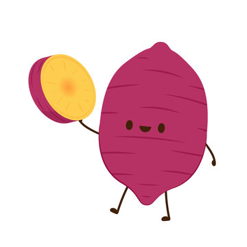 Sweet Potato Cartoon