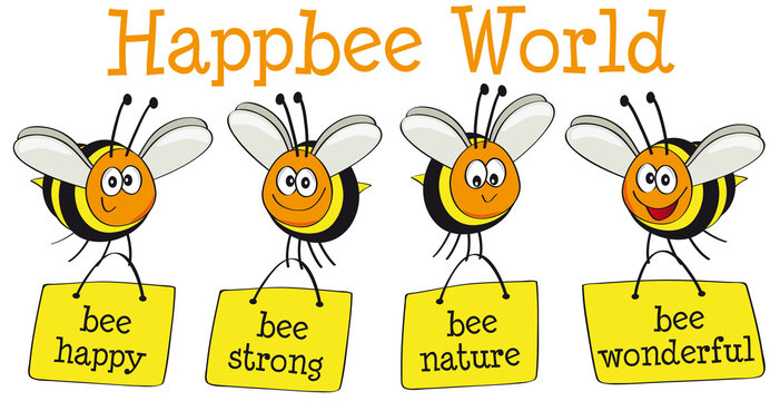 "Bee Happy" Bilder – Durchsuchen 395 Archivfotos, Vektorgrafiken und ...