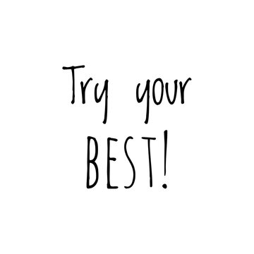 Try Your Best Images