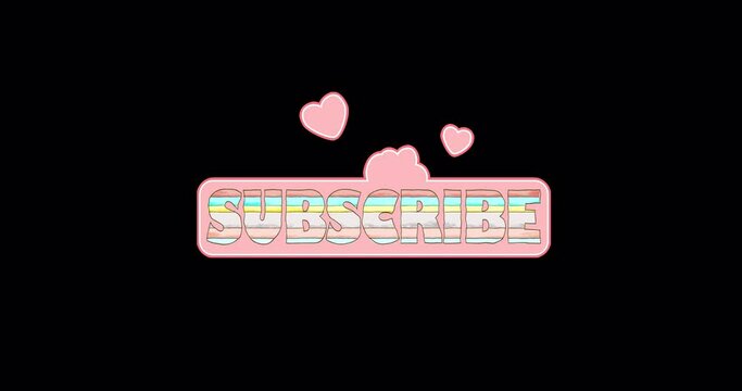 Pink Subscribe Button Images – Browse 889 Stock Photos, Vectors, and ...