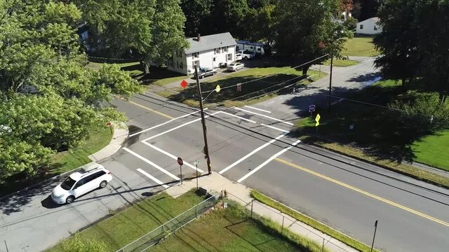 "Four Way Intersection" Images – Browse 93 Stock Photos, Vectors, and ...