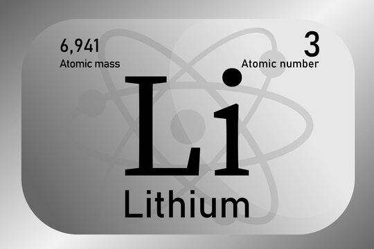 Lithium Atomic Number