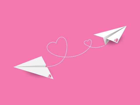 Paper Airplane Heart Images – Browse 3,894 Stock Photos, Vectors, and ...