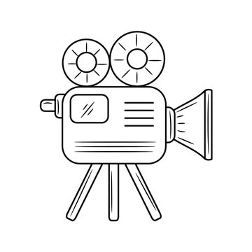 Simple Video Camera Drawing