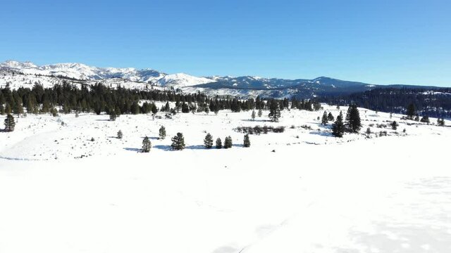 Boca Reservoir Winter