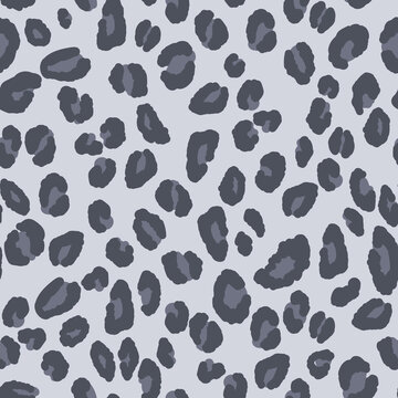 Black And Gray Cheetah Print