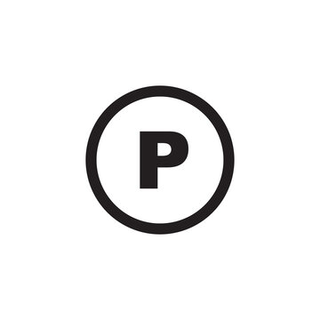 Patent Symbol Circle P