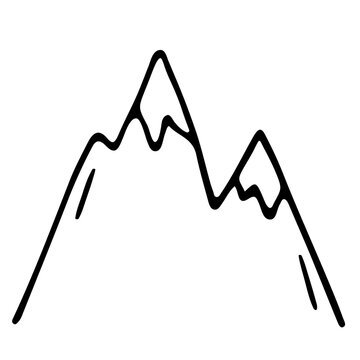 Simple Mountain Drawings