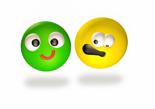 Animated Moving Smileys